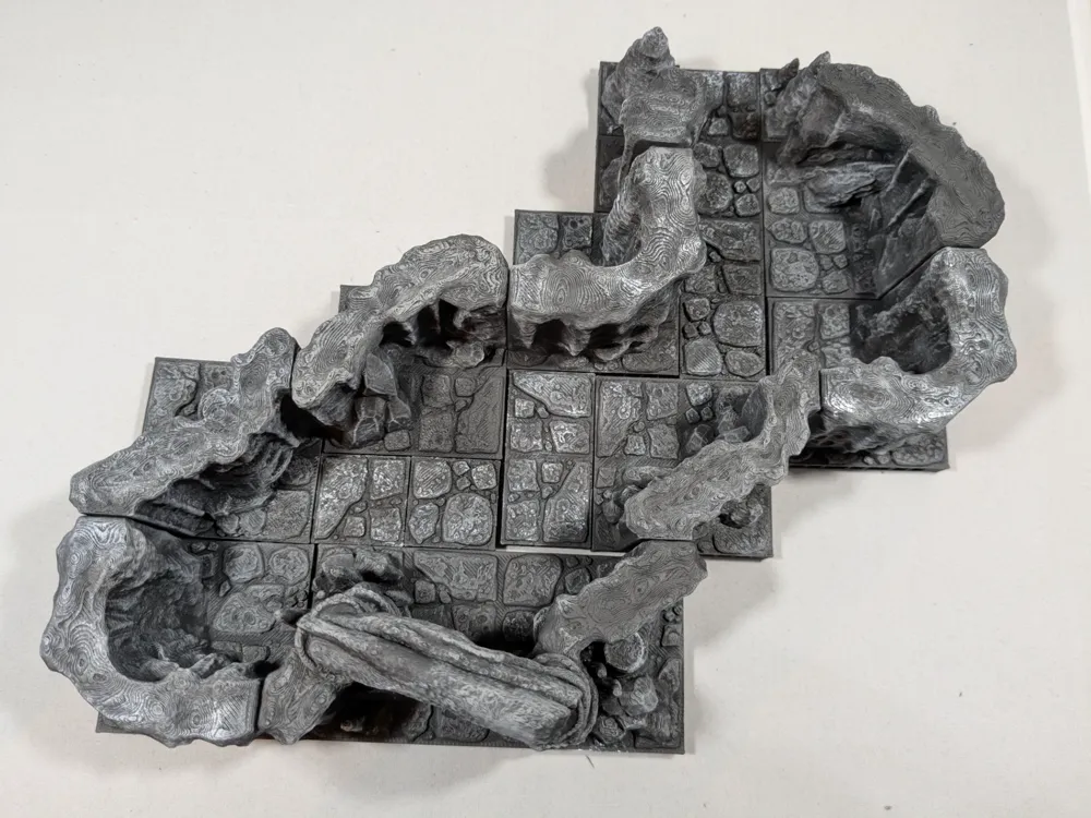 Cave corners (OpenLOCK system) Remixed by Together 3D MakerWorld ...