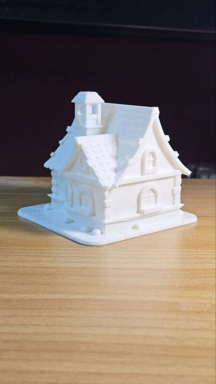 Chalet Fantastique Médiéval – Diorama de Maison Miniature - Modèle d ...