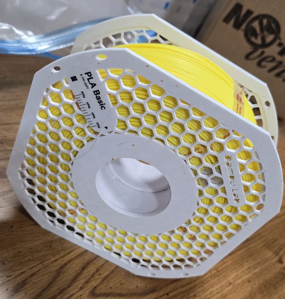 Bambu Refill Spool for A1 Mini with Filament Clips Remixed by Youngbru ...
