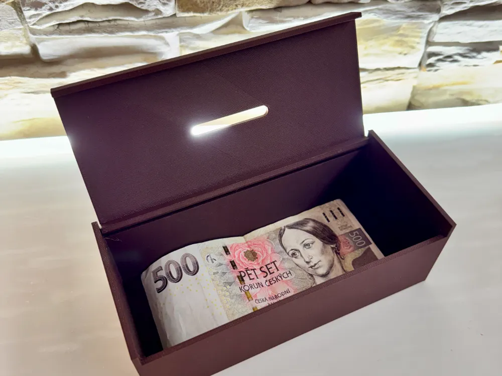 Money Treasure Box - Free 3D Print Model - MakerWorld