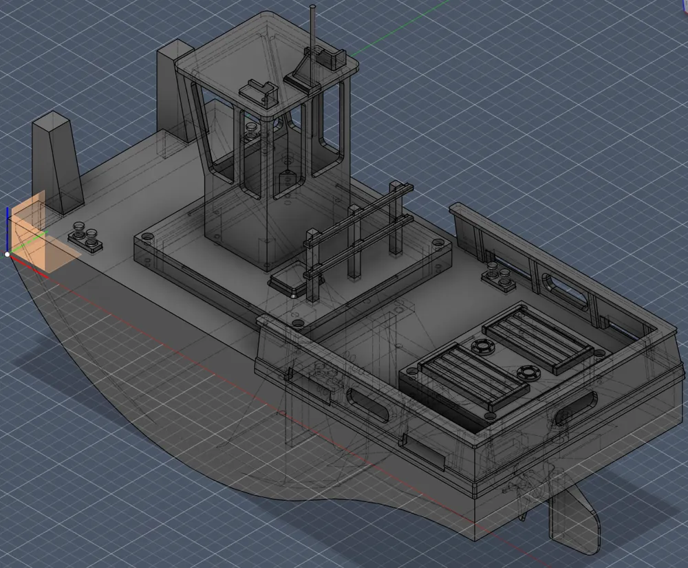 Springer Tug Boat - Free 3D Print Model - MakerWorld