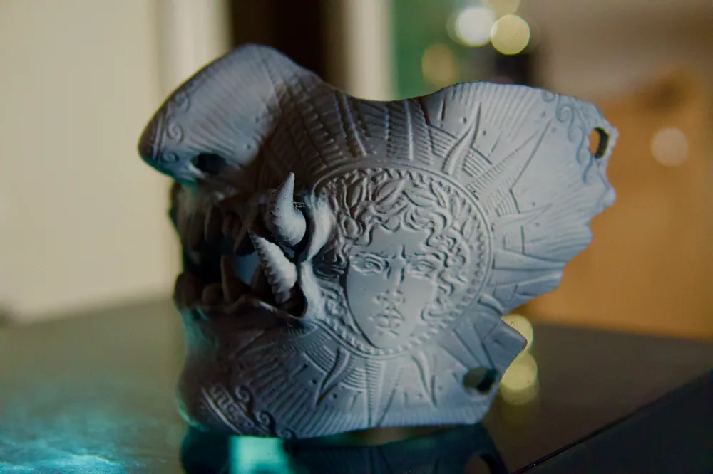 Greek Oni Mask by alexpapadings1 MakerWorld: Download Free 3D Models