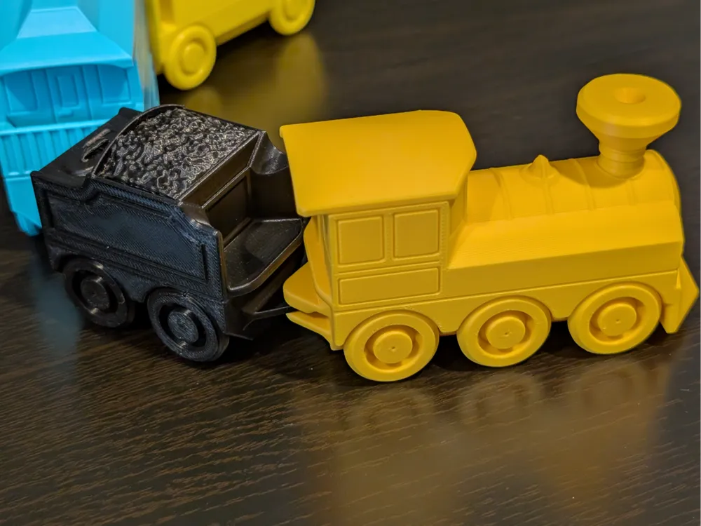 American West Locomotive & Tender Train PIP by anselor MakerWorld ...