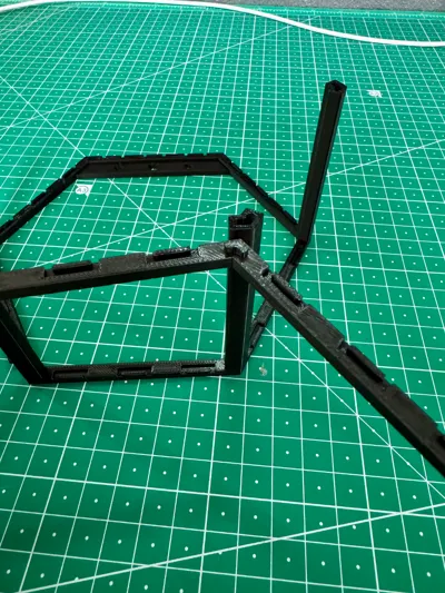 Hexagonal modular shelves 15 cm by Loty3D MakerWorld: Download Free 3D ...