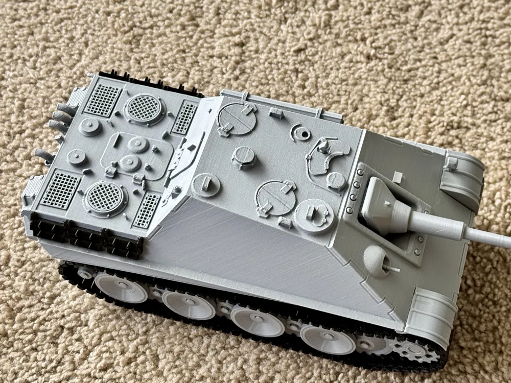 Jagdpanther Tank Destroyer 1:35 Hunting Panther - Free 3D Print Model ...