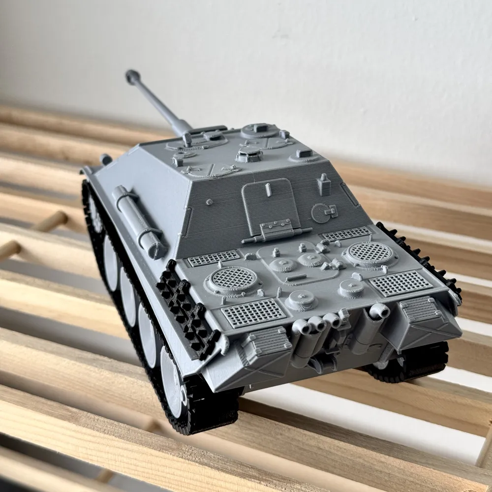 Jagdpanther Tank Destroyer 1:35 Hunting Panther - Free 3D Print Model ...