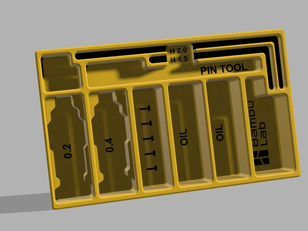Inlay for Tool Box - Free 3D Print Model - MakerWorld