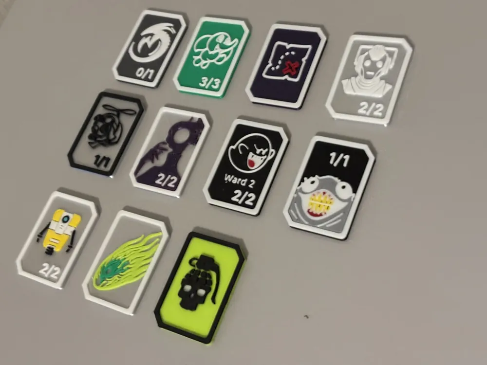 MTG Mini-Token-Drop 4 (including EOE) by Magarinemann MakerWorld ...
