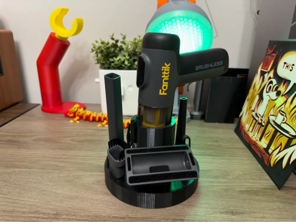 Fanttik Vacuum Holder x100 by Waveprint MakerWorld: Download Free 3D Models
