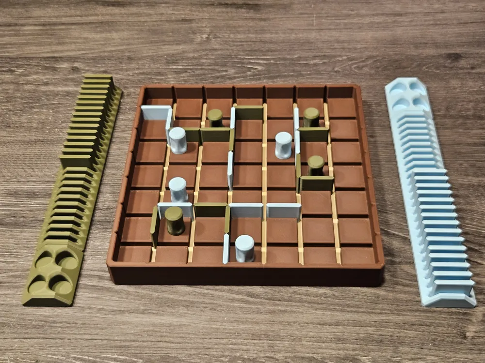 Wall Go! (2-4 player Board Game) - The Devils Plan - Free 3D Print ...