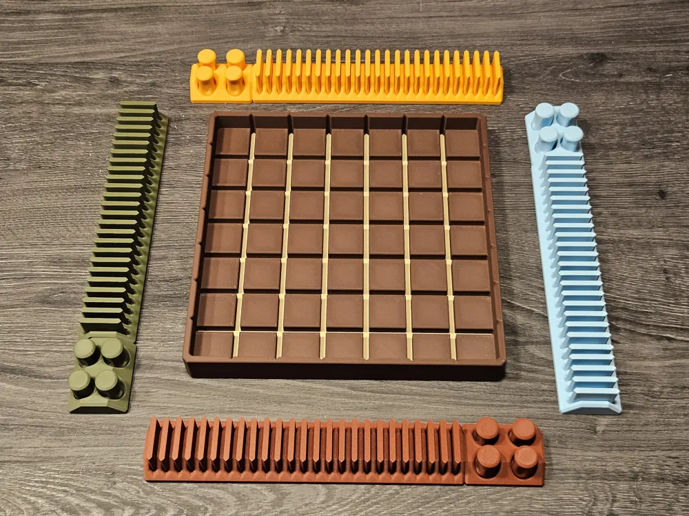 Wall Go! (2-4 player Board Game) - The Devils Plan - Free 3D Print ...