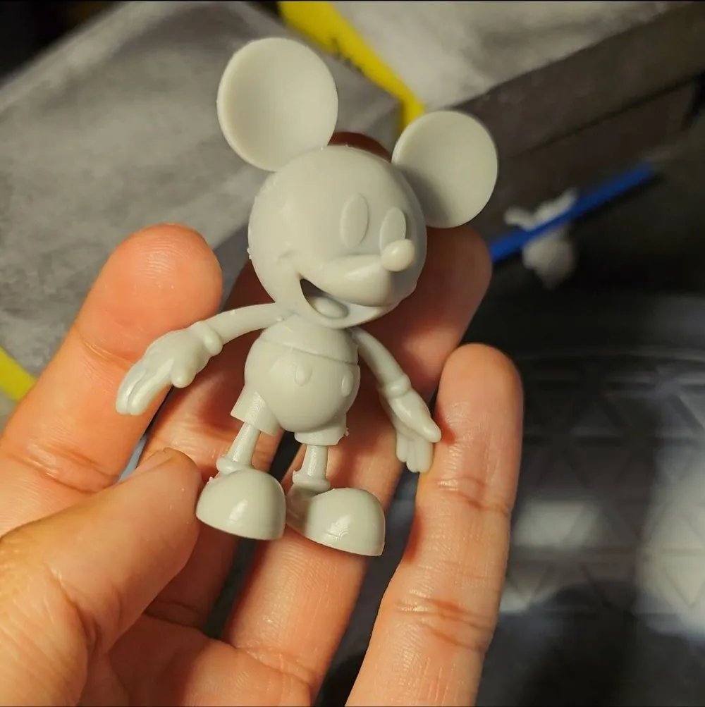 Chibi Mickey Mouse - Free 3D Print Model - MakerWorld