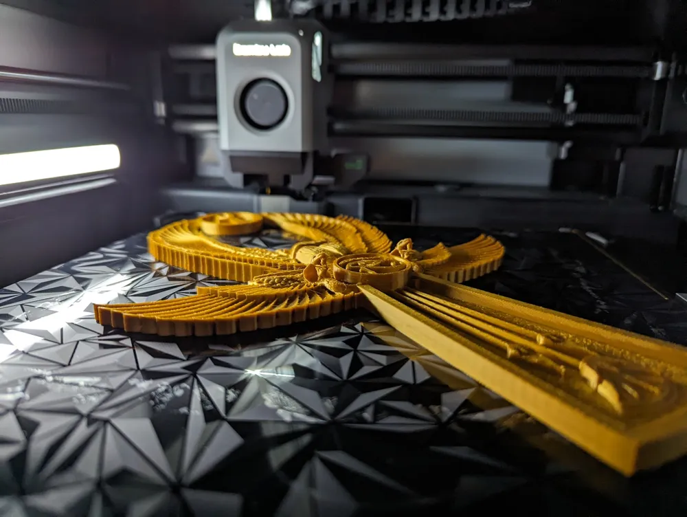 Chave da Vida Ânkh Egípcia por TheAncientWay - Mundo do Criador