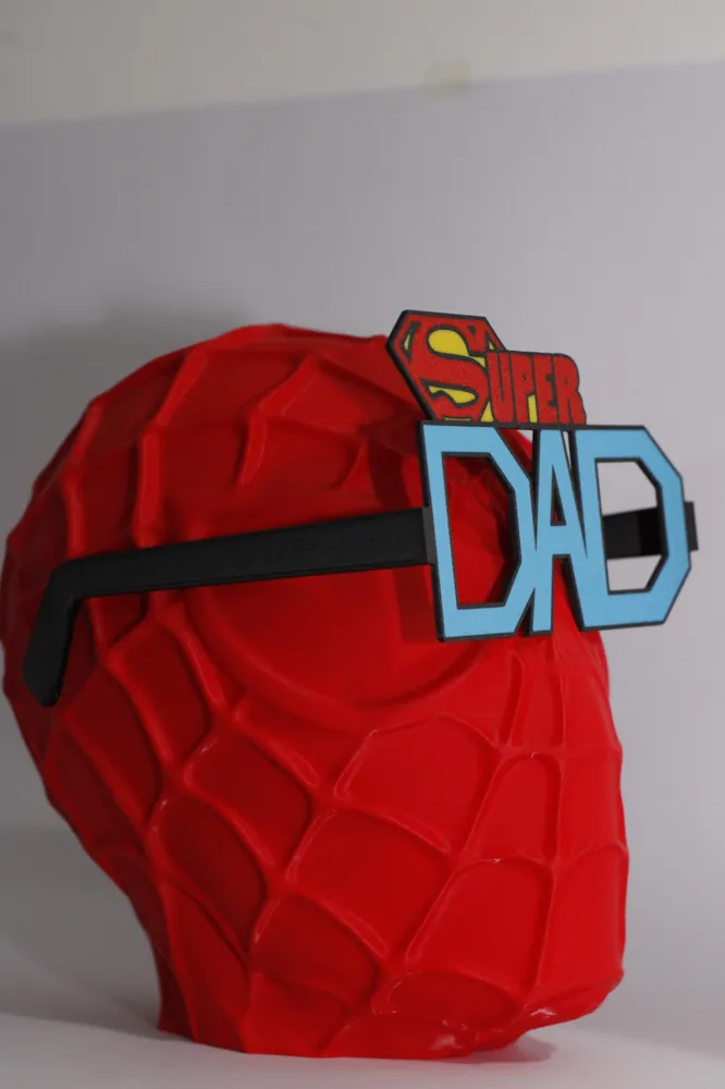 Super DAD Glasses - Father´s day - Free 3D Print Model - MakerWorld