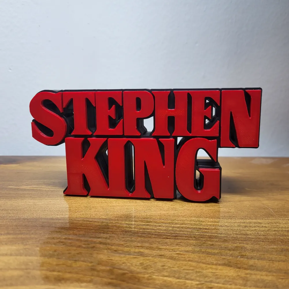 Stephen King Logo by SporkLord - MakerWorld