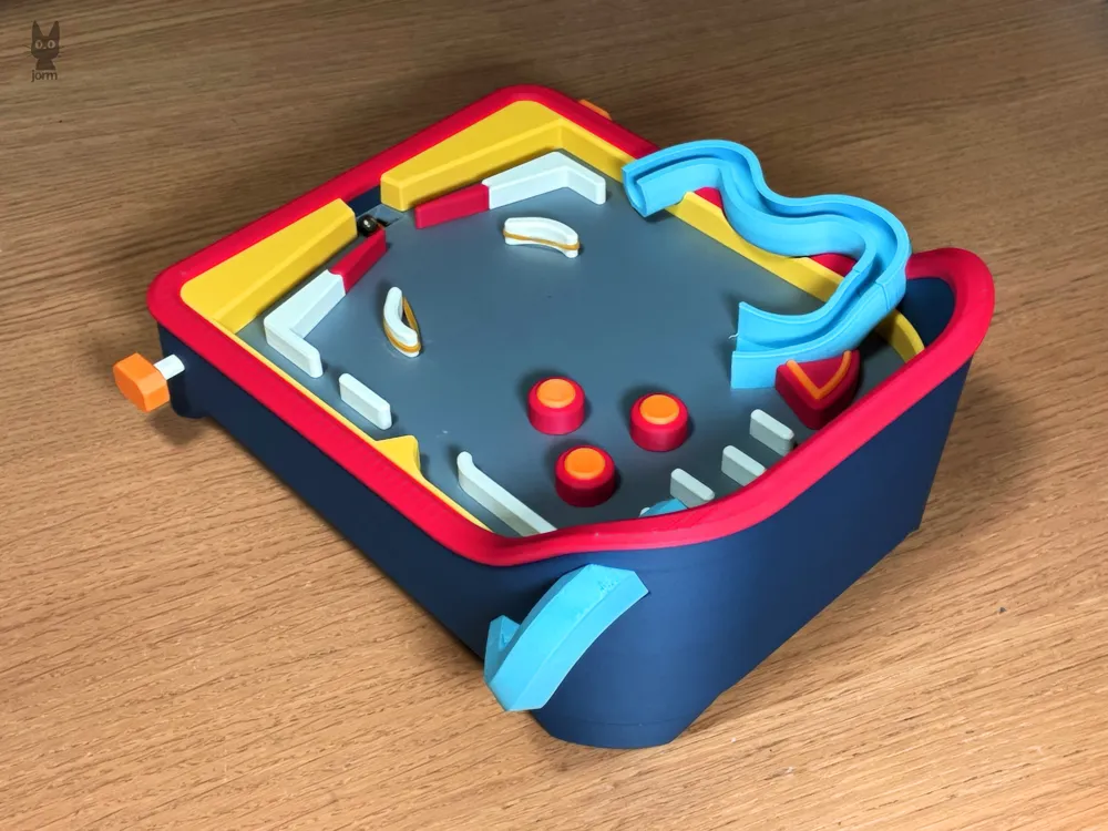 Mini Tabletop Pinball - Free 3D Print Model - MakerWorld