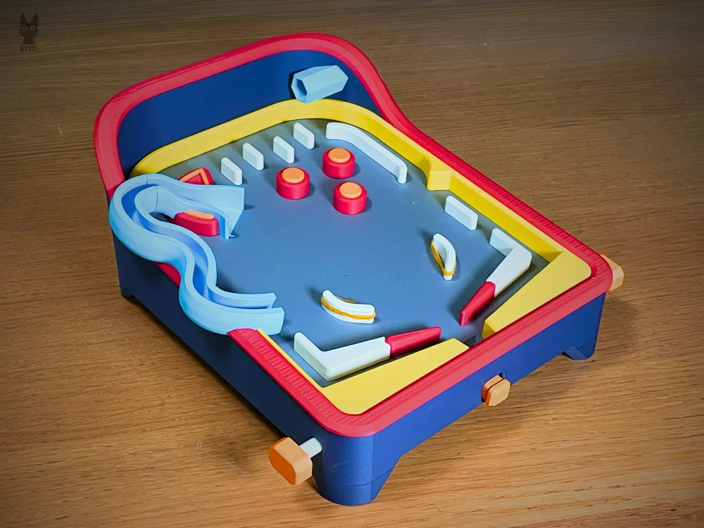 Mini Tabletop Pinball - Free 3D Print Model - MakerWorld