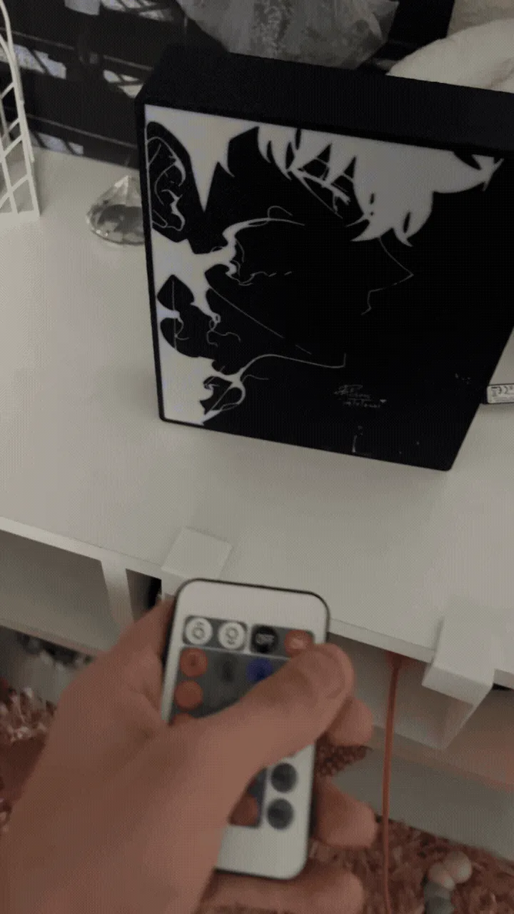 Solo Leveling Light Box Sung Jin-Woo - Free 3D Print Model - MakerWorld