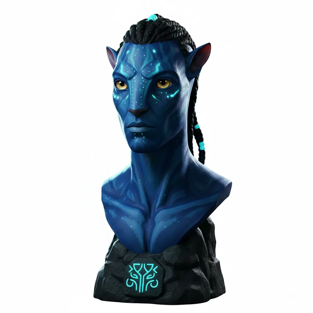 Busto de Jake Sully - Arte de Fã de Avatar - Modelo gratuito para ...