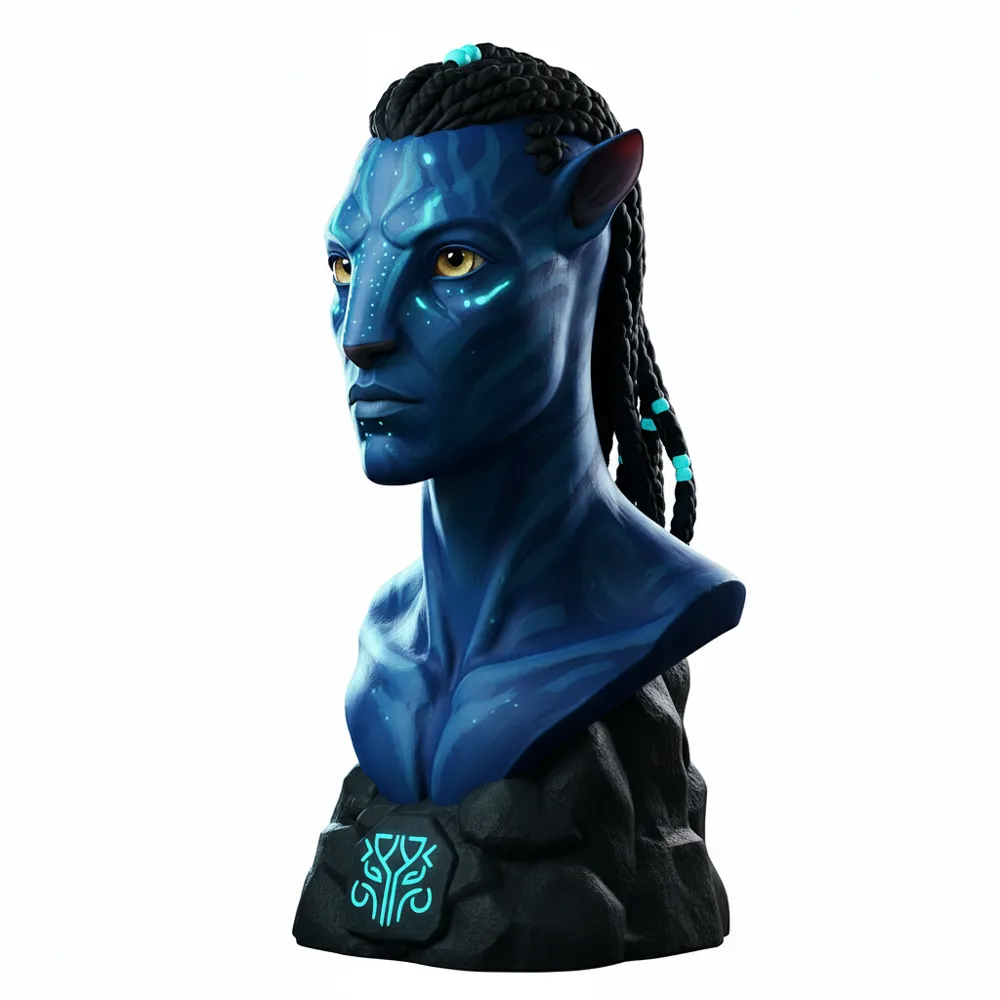 Jake Sully Büste - Avatar Fan Art – Kostenloses 3D-Druckmodell – MakerWorld