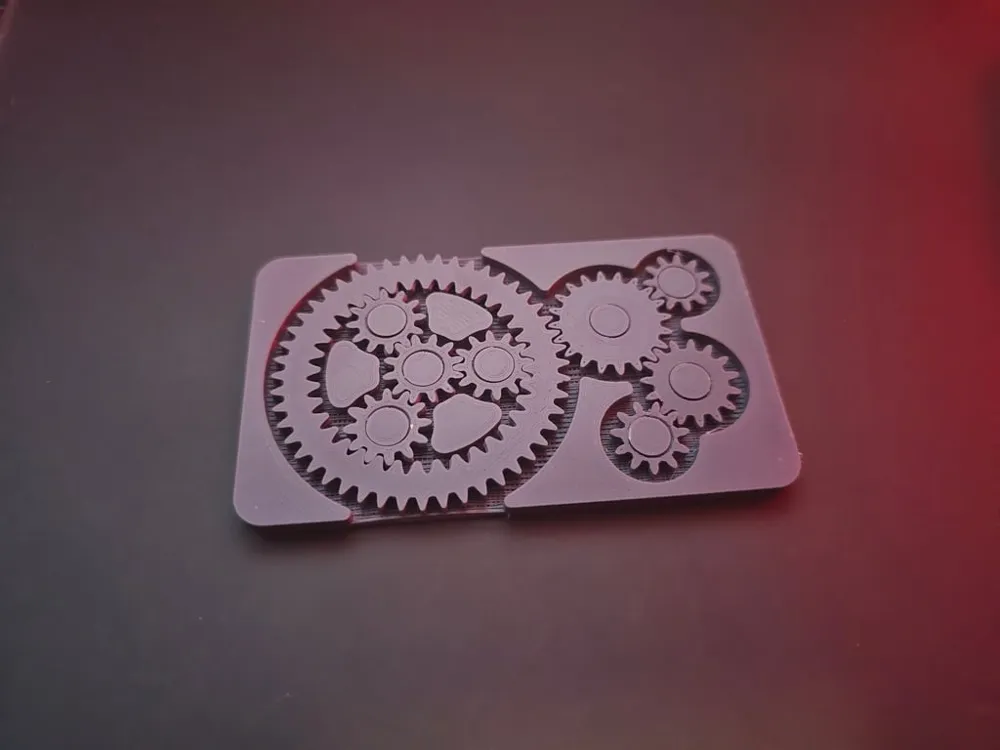 Print In Place Planetary Gear Card by Andy McComas-Baker - MakerWorld