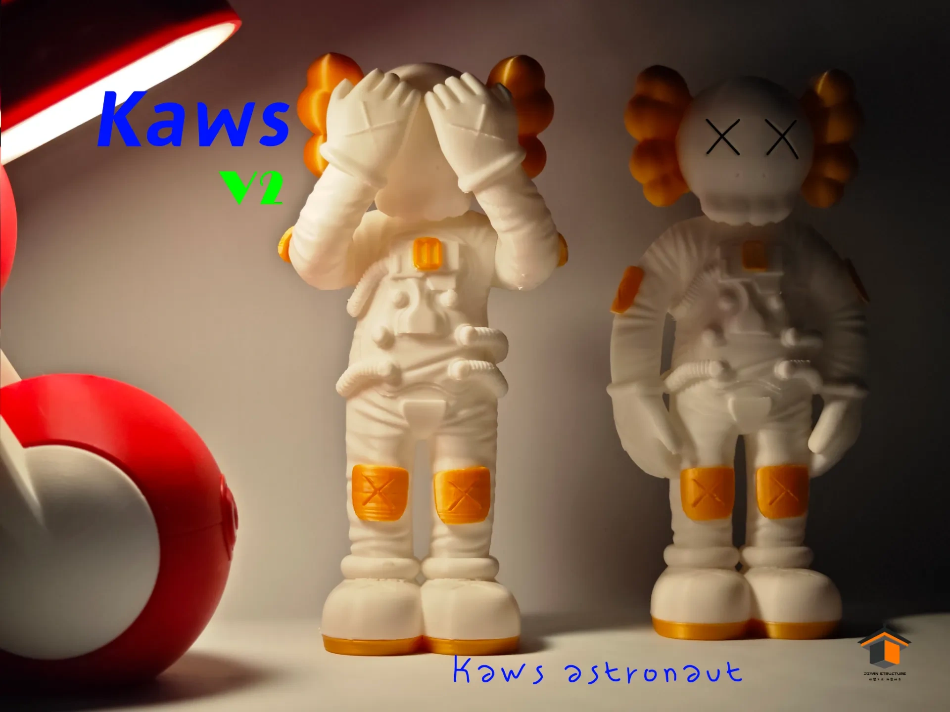 Kaws astronaut V2- no AMS reqd by Jiyan Structure - MakerWorld