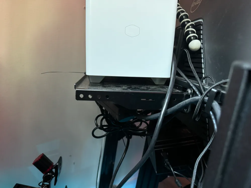 PC Shelf Supports for 8020 Sim Racing Rig by BryBryOrange - MakerWorld