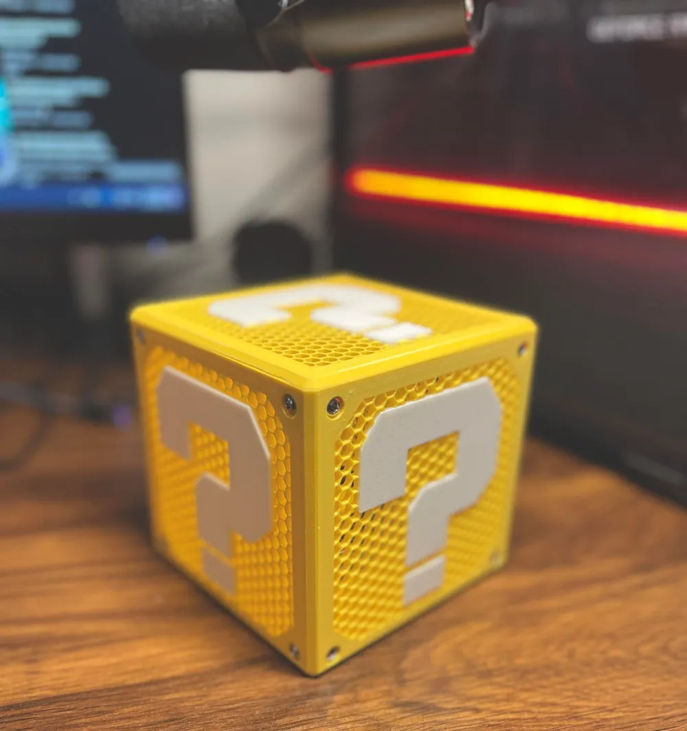 Mario Mystery Box Raspberry Pi 4 Case by Kevvv-3D - MakerWorld