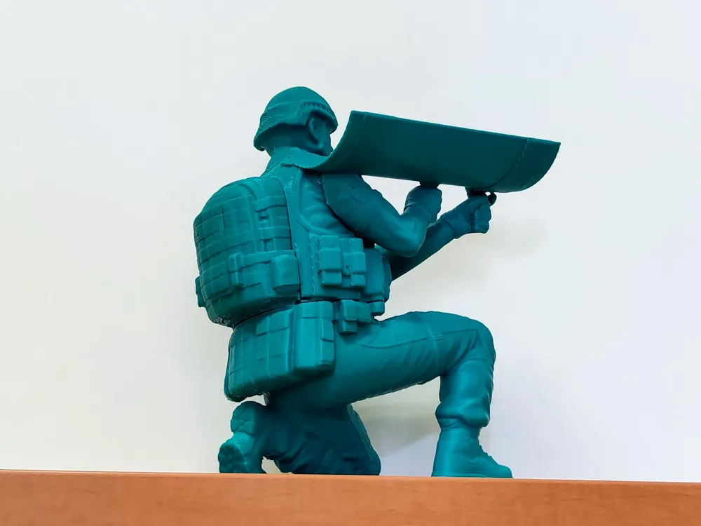 Tactical Bottle Launcher - RPG Soldier with bottle - Free 3D Print ...