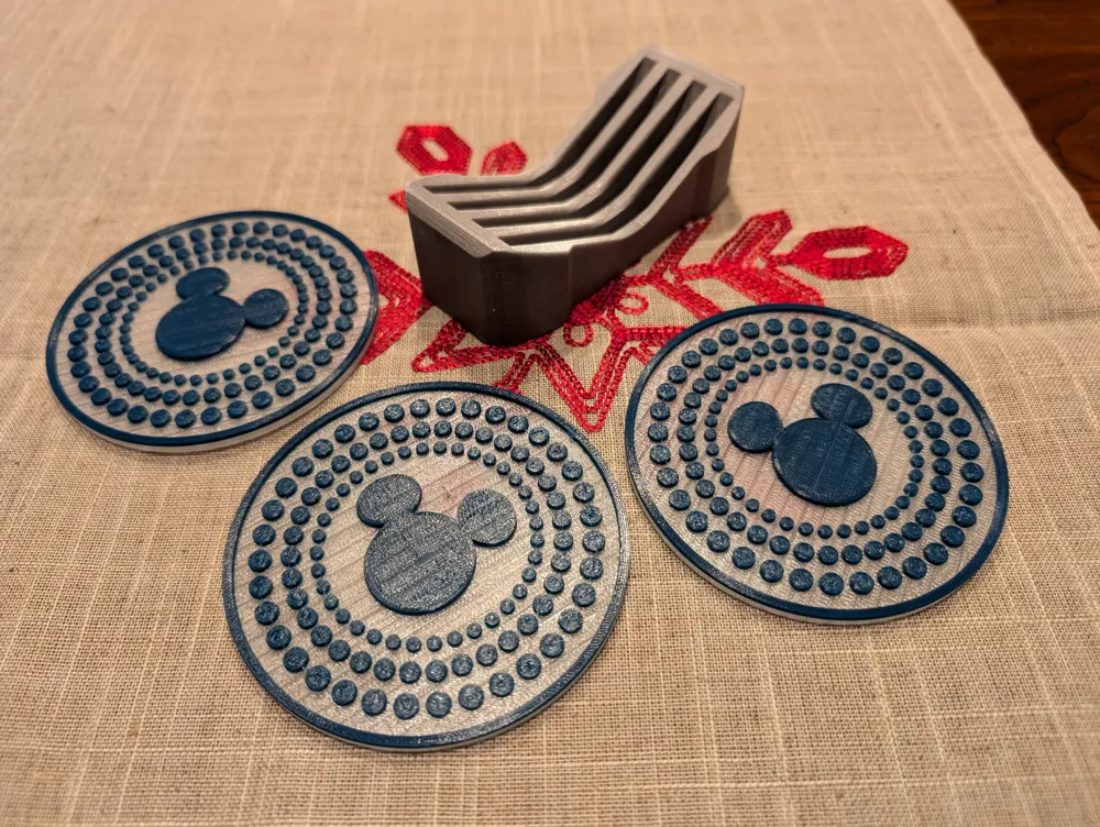 Disney Coaster - Free 3D Print Model - MakerWorld