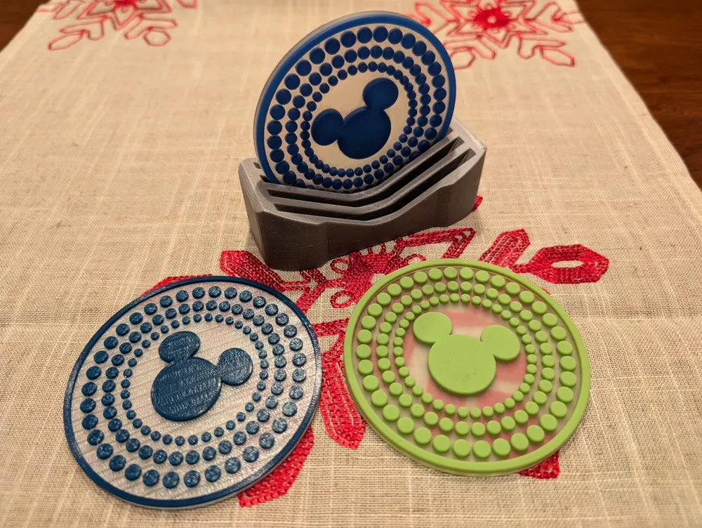 Disney Coaster - Free 3D Print Model - MakerWorld