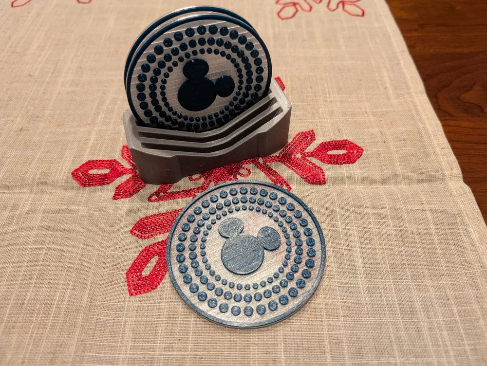 Disney Coaster - Free 3D Print Model - MakerWorld