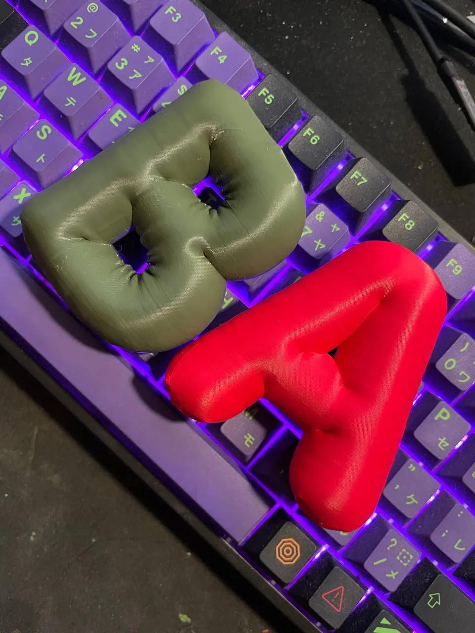 Customizable inflatable alphabet - Free 3D Print Model - MakerWorld