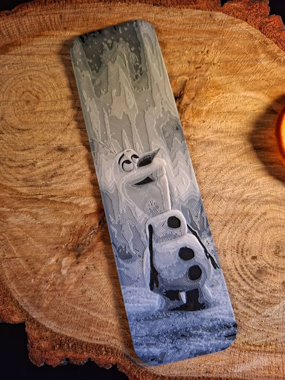 Frozen Olaf 1 bookmark - Free 3D Print Model - MakerWorld