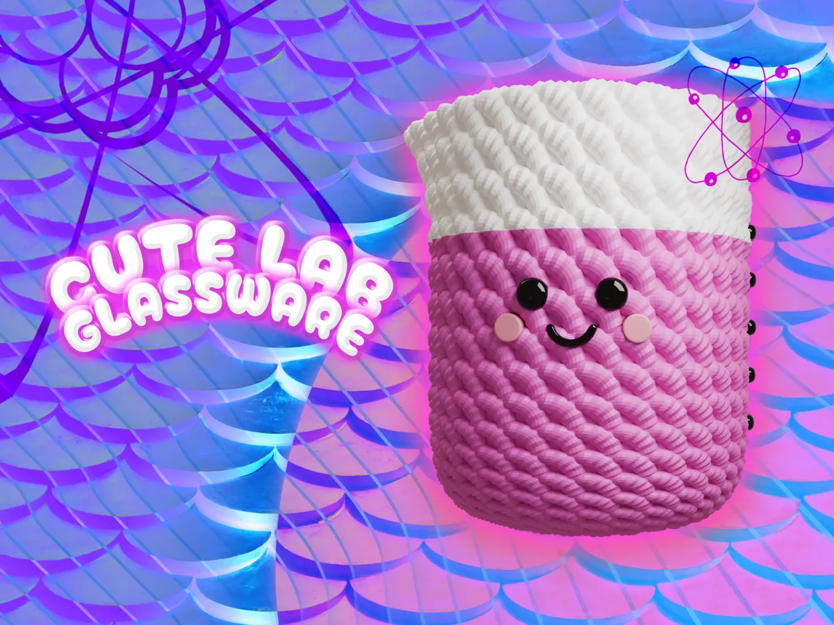 Adorably Scientific Crochet Lab Gear! - Beakers - Free 3D Print Model ...
