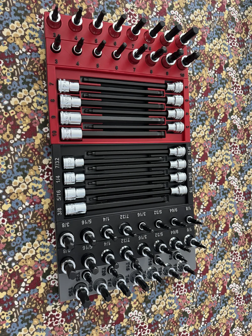 Icon Modular Allen/Torx Socket Organizers- Style 4 - Free 3D Print ...