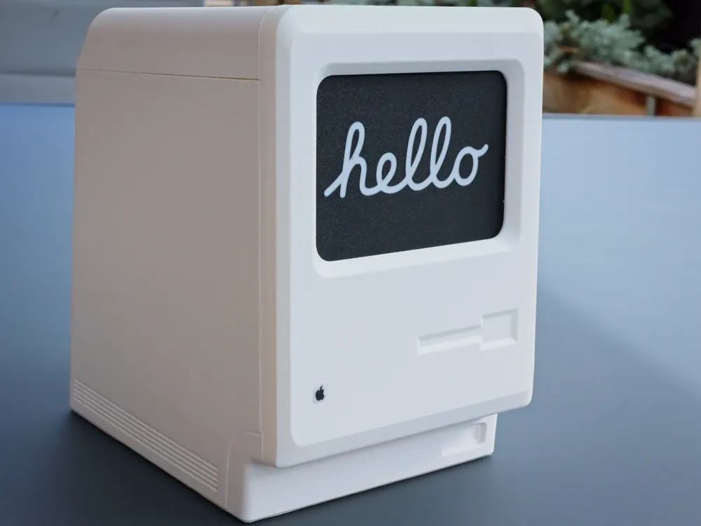 Retro Apple Mac Trash Can by Every Day Counts - MakerWorld