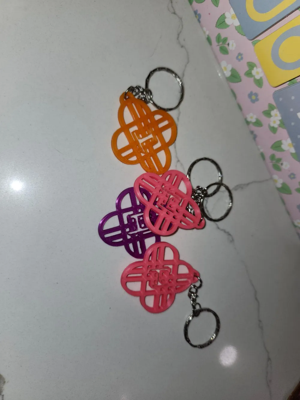 Huntrix Keychains - Free 3D Print Model - MakerWorld