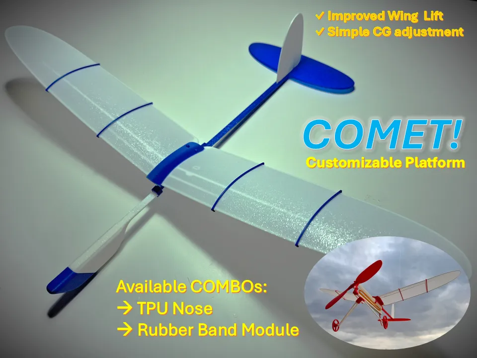 COMET! — Module Flying Kit - Free 3D Print Model - MakerWorld