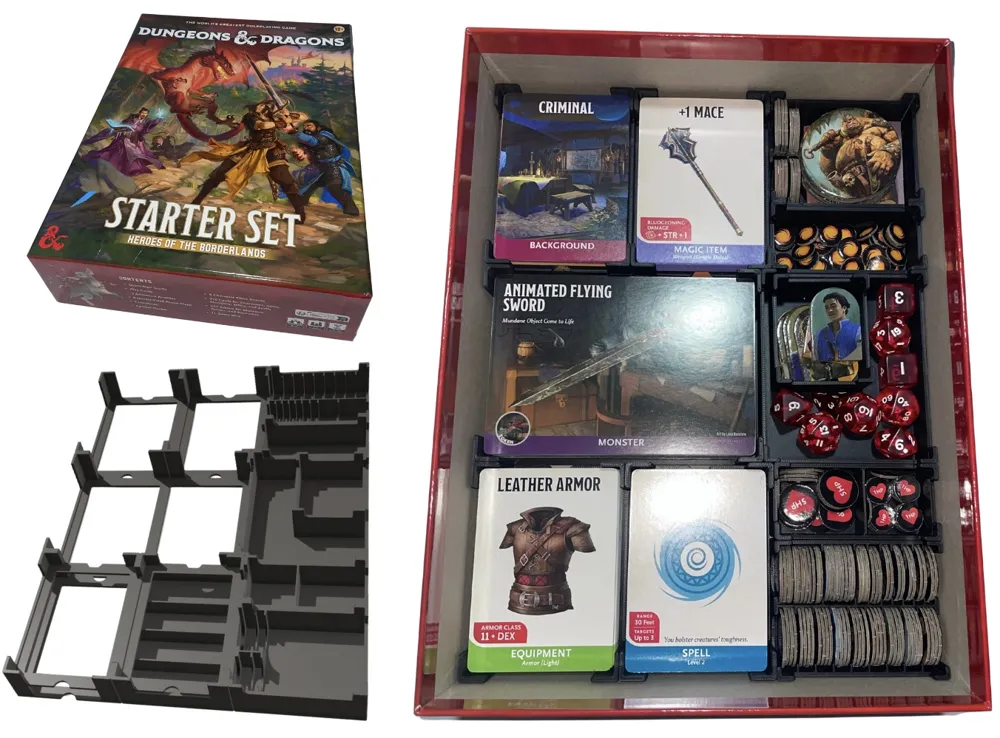 DND Starter set (2025) inserts - Free 3D Print Model - MakerWorld