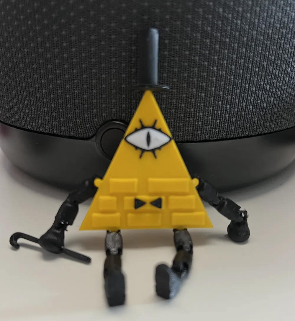 Gravity Falls - Bill Cipher Articulated Toy - Free 3D Print Model ...