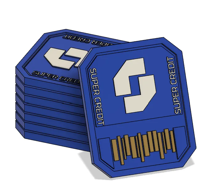 Helldivers 2 Super Credit by Cosmic Forge - MakerWorld