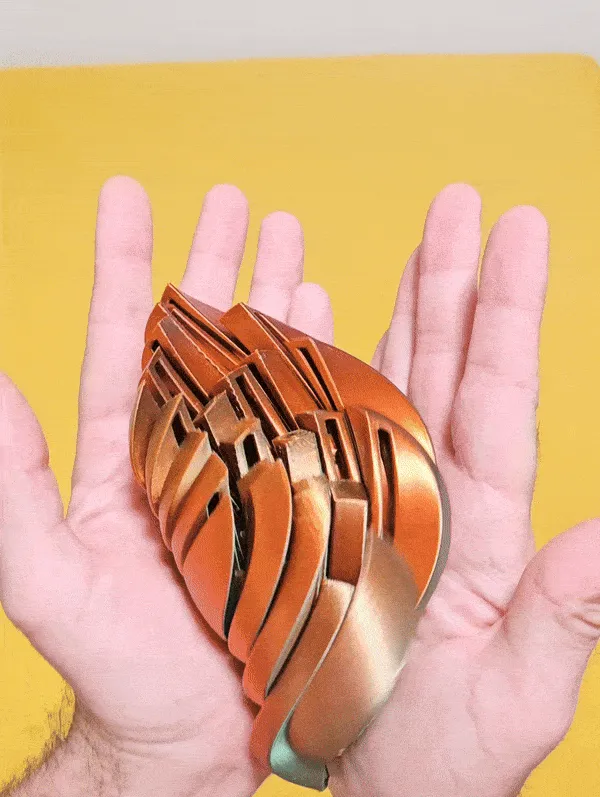 Bola antiestrés de movimiento de ondas (Bola de slime) por gobotoru ...