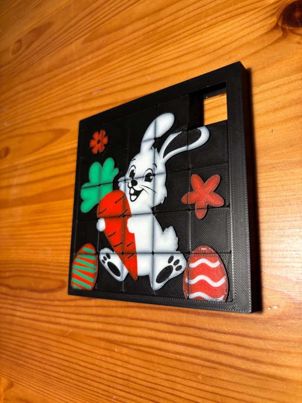 5x5 Sliding Puzzle – Easter Bunny Edition by MetaImi - MakerWorld