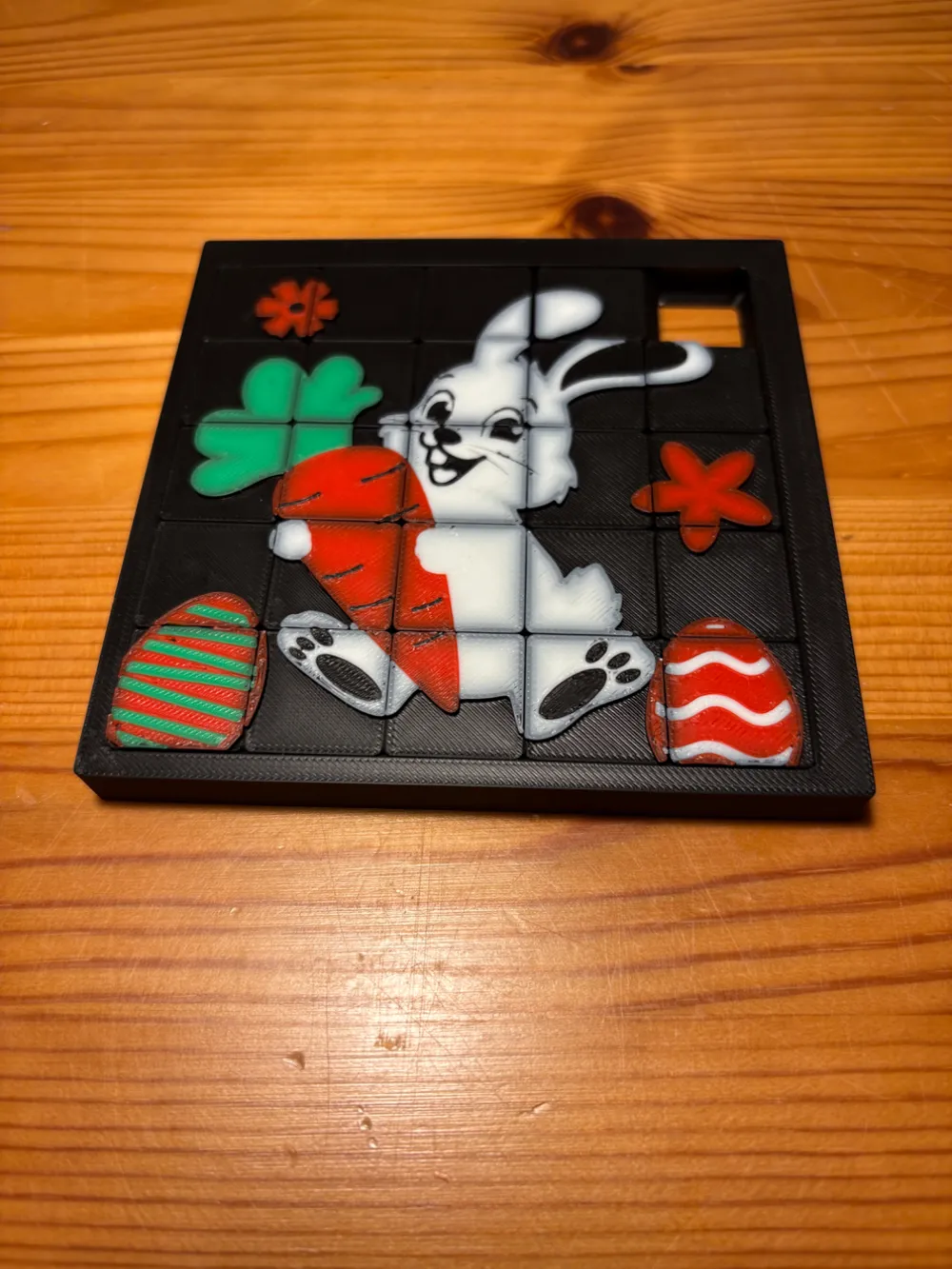 5x5 Sliding Puzzle – Easter Bunny Edition by MetaImi - MakerWorld