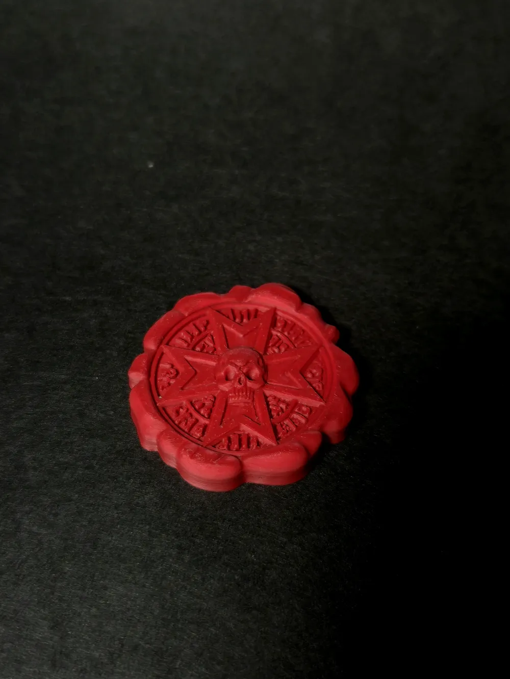 Black Templars Purity Seal - Free 3D Print Model - MakerWorld