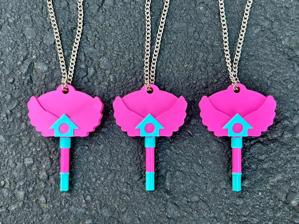 Squid Game 3 Blue team Keys - Free 3D Print Model - MakerWorld