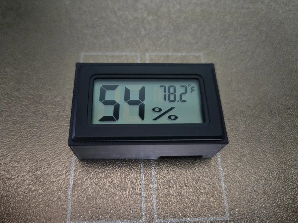 Magnetic Rectangle Thermometer Hygrometer Mount by Novel Designs ...