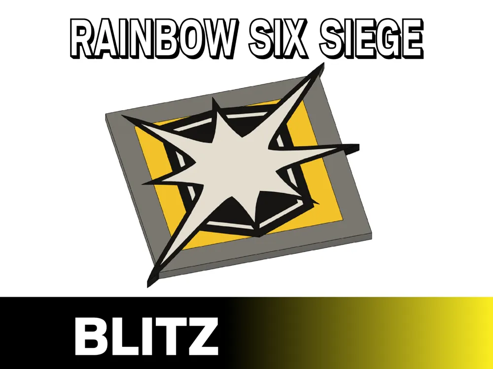 Blitz - R6 Logo by Creativity Lab - MakerWorld