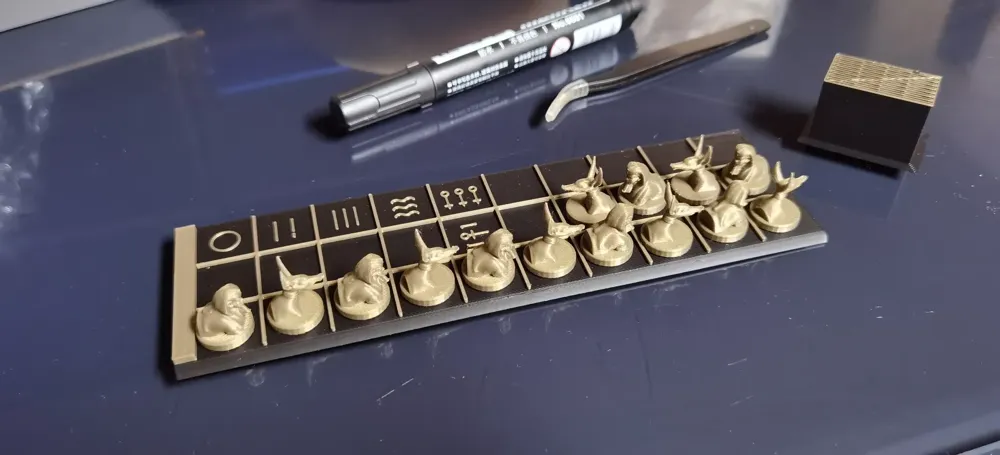 Senet Egyptian Chess by sangenyinyue MakerWorld: Download Free 3D Models